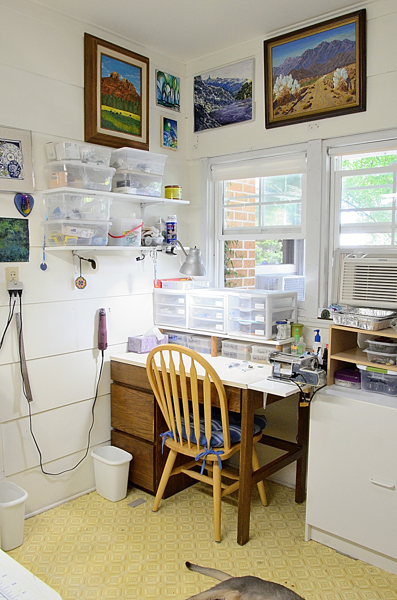 Polymer Clay Studio Overhaul - The Blue Bottle Tree