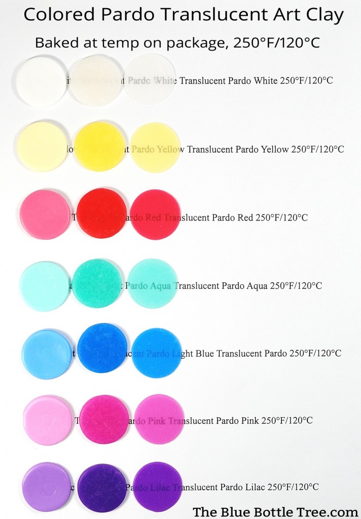 Pardo Colored Translucent Clay - The Blue Bottle Tree