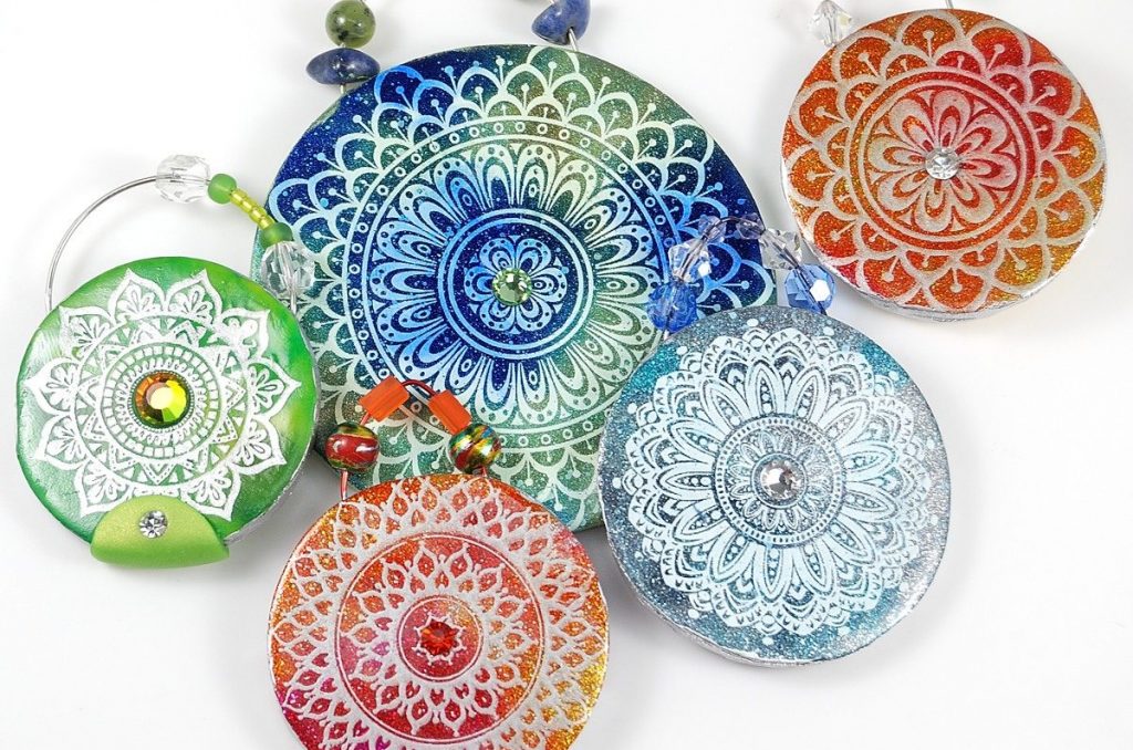 Make Your Own Silkscreens for Polymer Clay - The Blue Bottle Tree