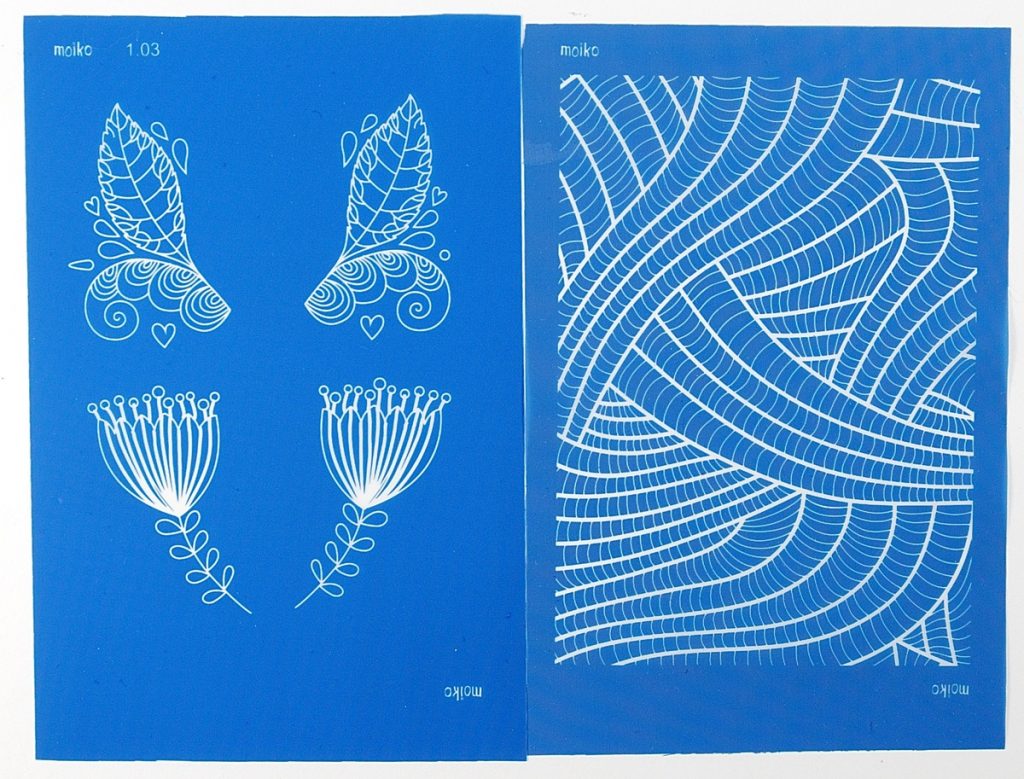 Choosing Silkscreen Designs for Polymer Clay - The Blue Bottle Tree