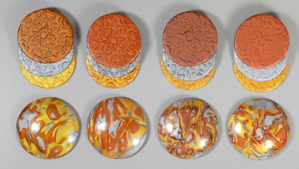 Metallic Polymer Clay - A brand comparison - The Blue Bottle Tree