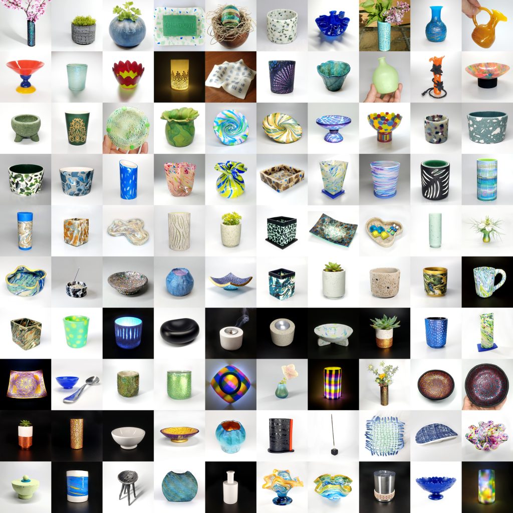 Polymer Clay Vessel Project - The Blue Bottle Tree