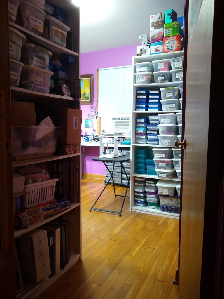 Polymer Clay Studio Overhaul - The Blue Bottle Tree