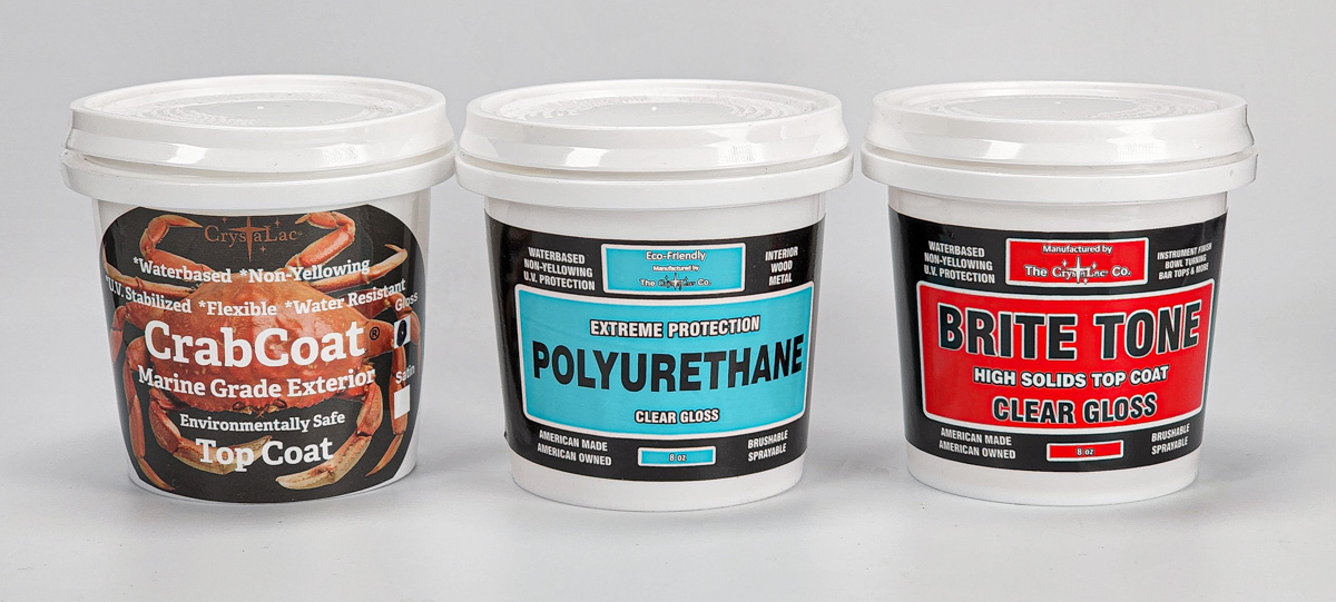 CrystaLac Brite Tone Coating on Polymer Clay - The Blue Bottle Tree