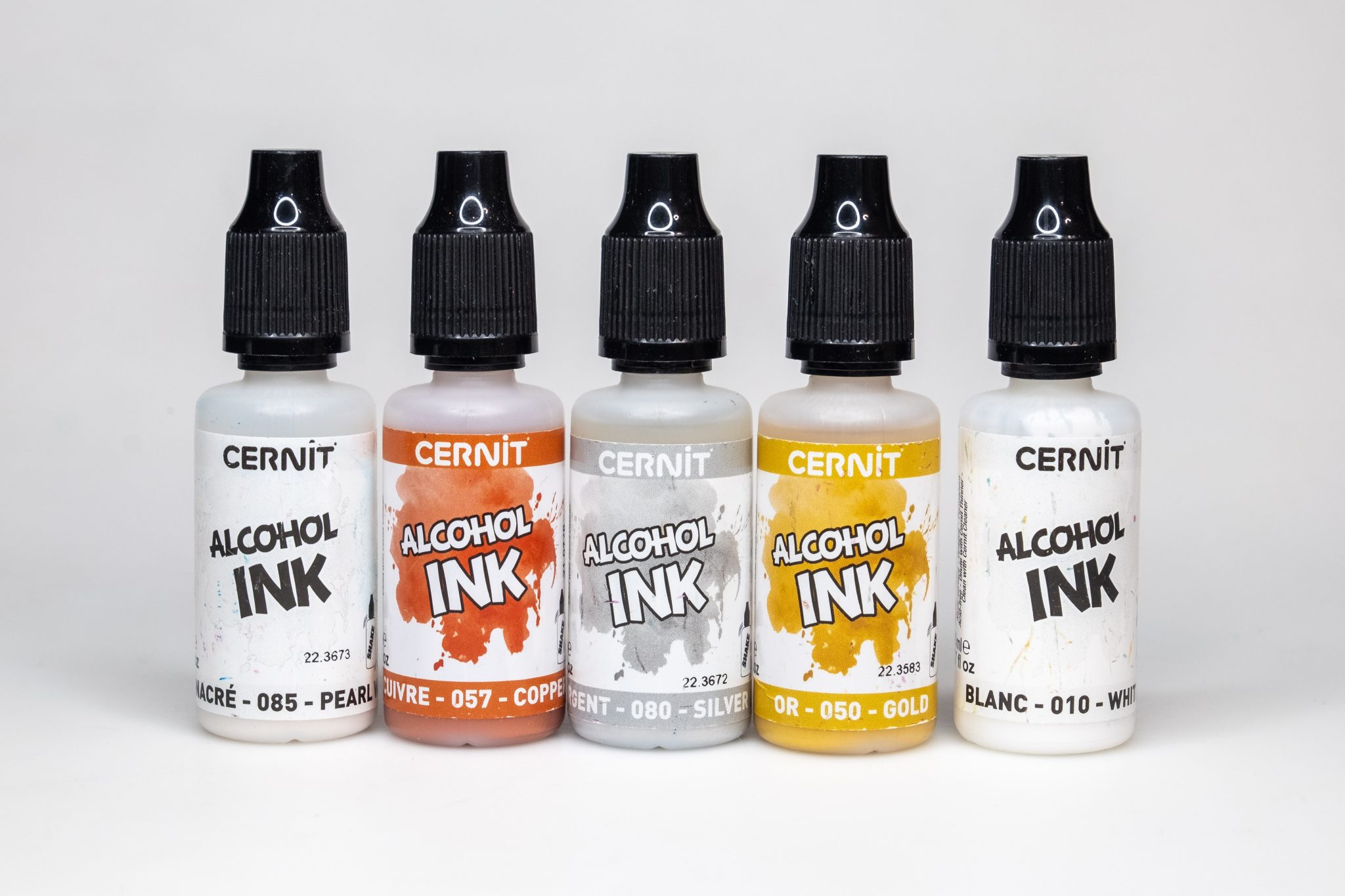 Cernit Alcohol Inks - The Blue Bottle Tree