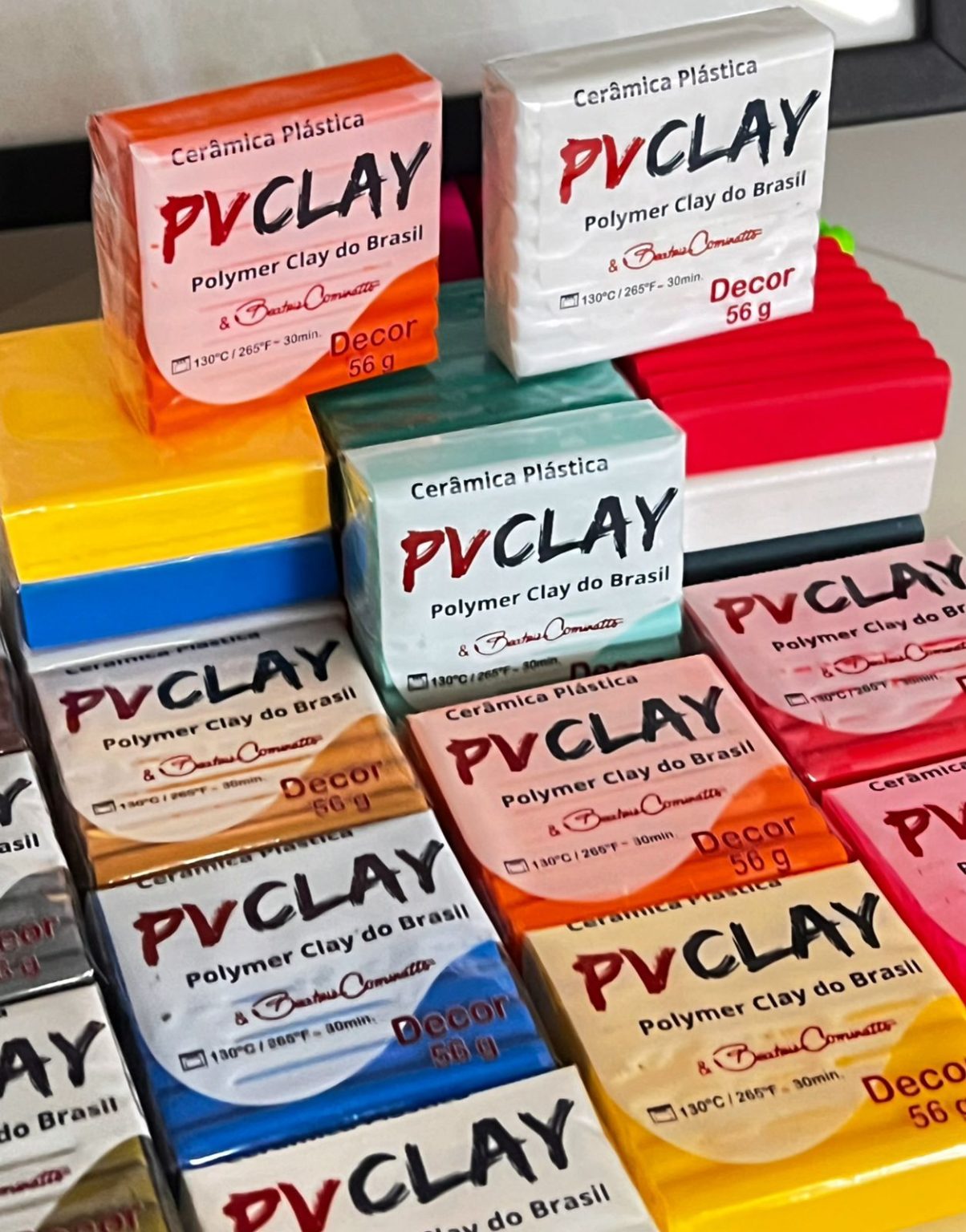 PVClay, a polymer clay from Brazil - The Blue Bottle Tree